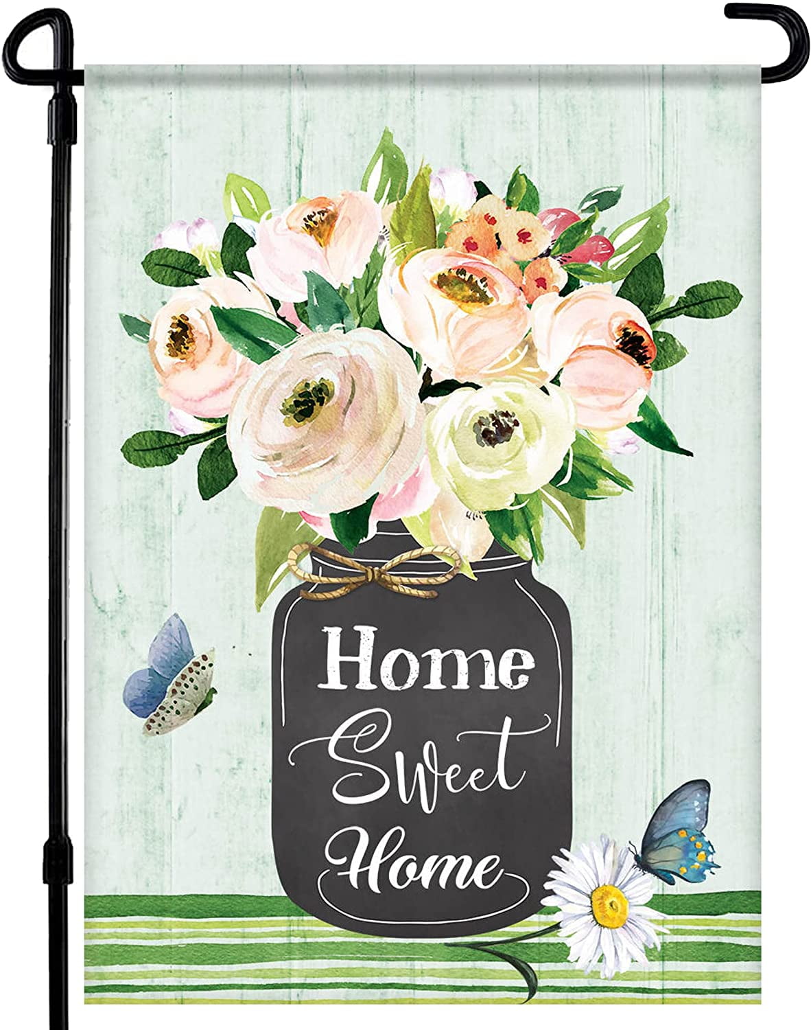 Spring Garden Flag - 28x40 inch Double-Sided Spring Yard Flags with ...