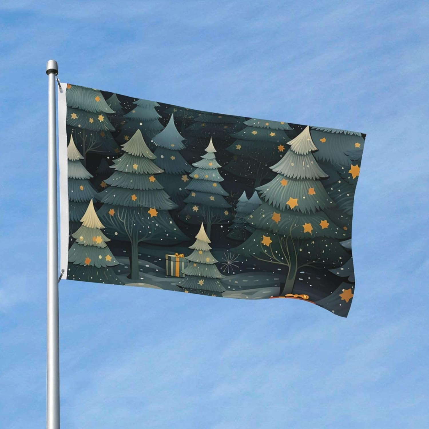 Spring Garden Flag 2x3 ft Boxes and Trees Garden Flags for Outside ...