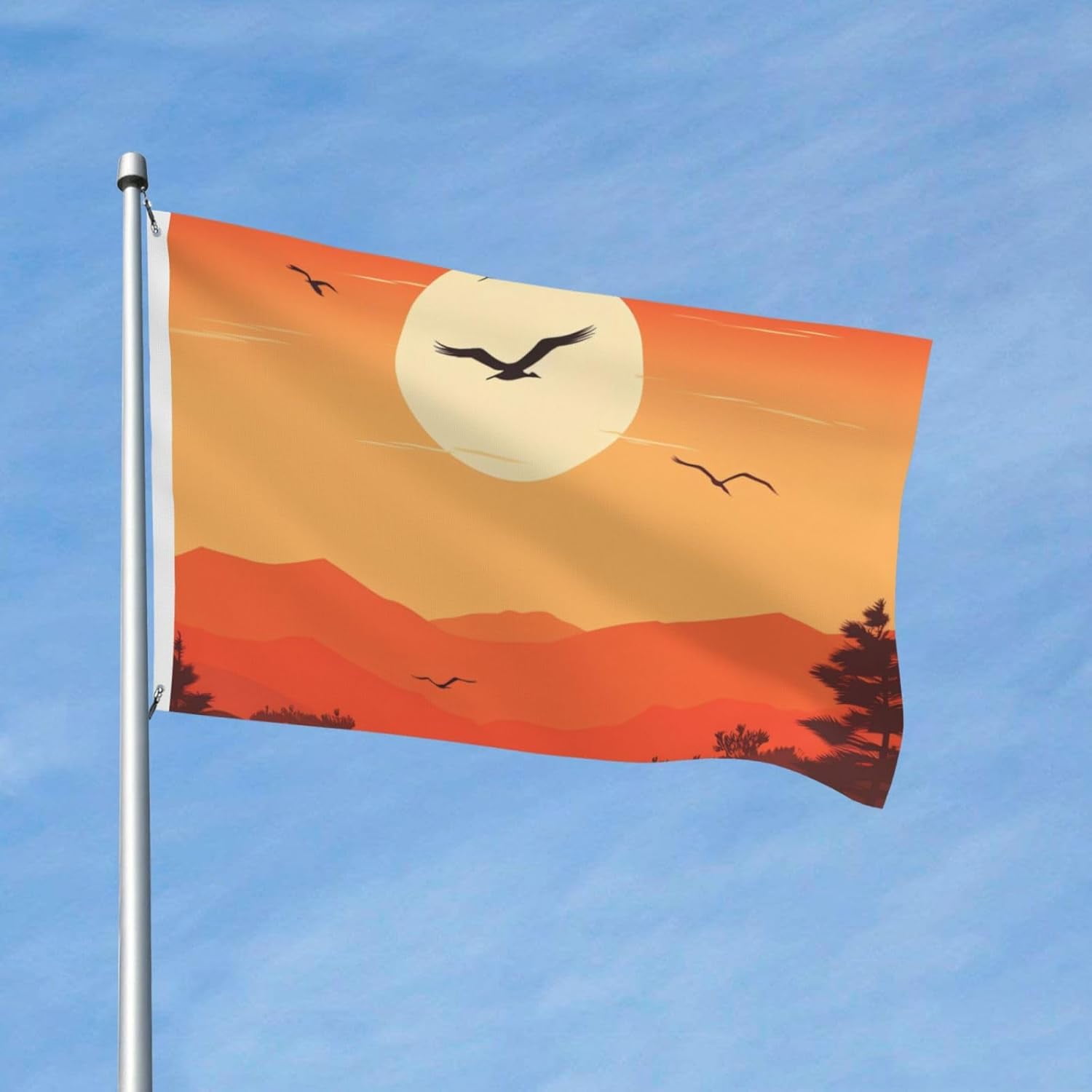 Spring Garden Flag 2x3 ft Flying in the Sky Garden Flags for Outside ...