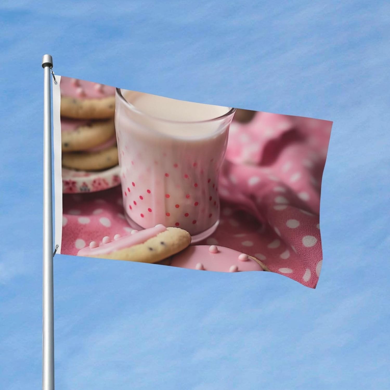 Spring Garden Flag 2x3 ft Hot Milk and Biscuits Garden Flags for ...