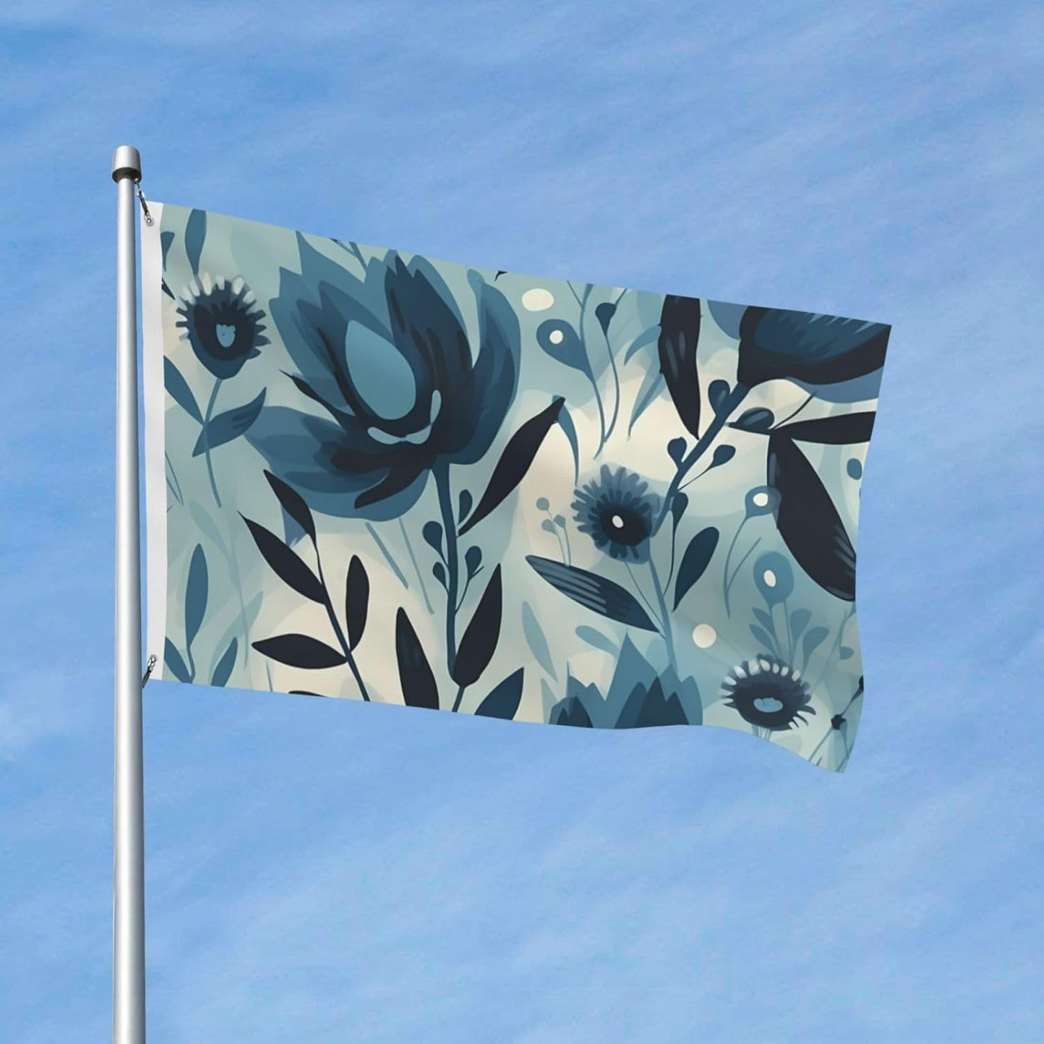 Spring Garden Flag 3x5 ft Cartoon Simple Flowers Garden Flags for ...