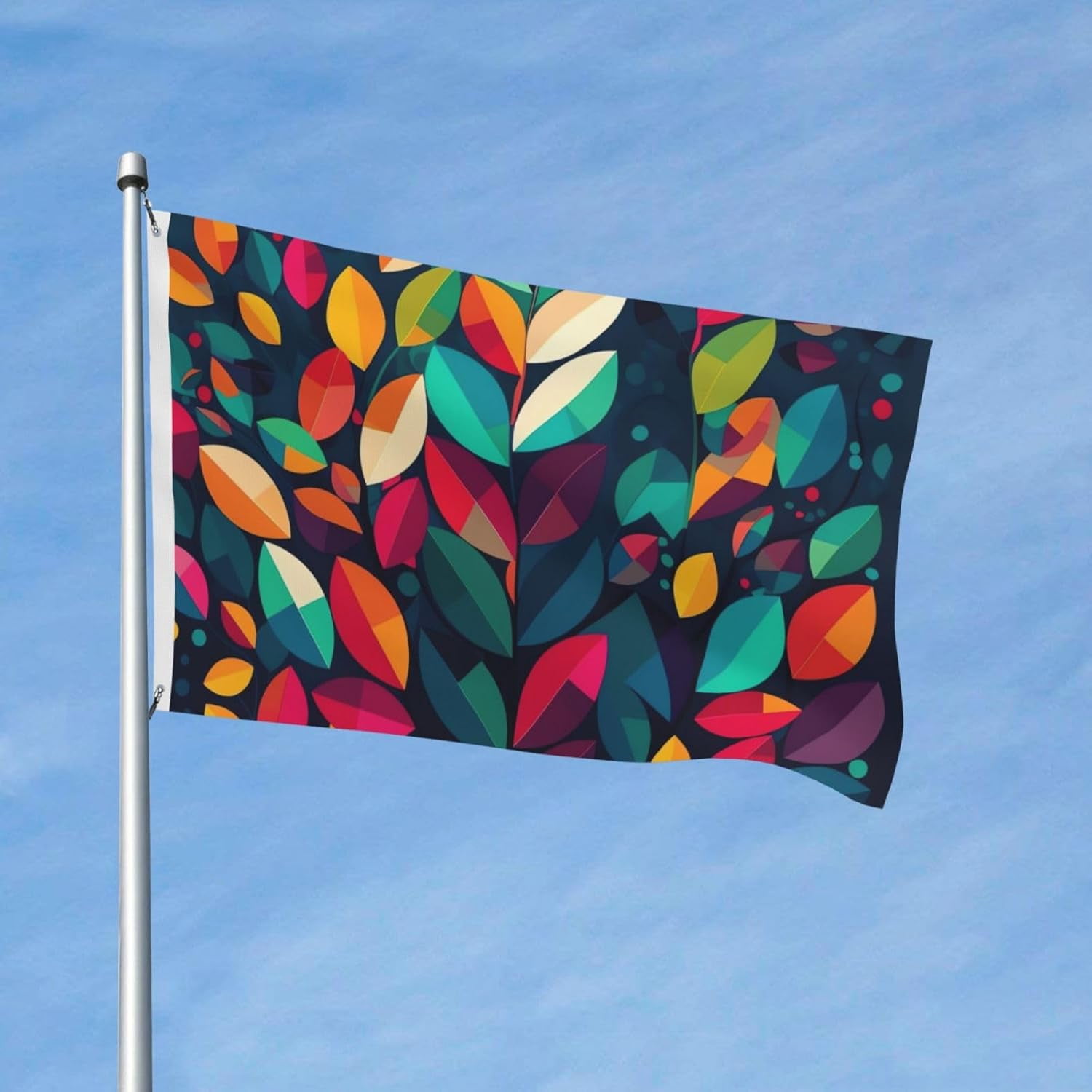 Spring Garden Flag 3x5 ft Colored Curve Garden Flags for Outside ...