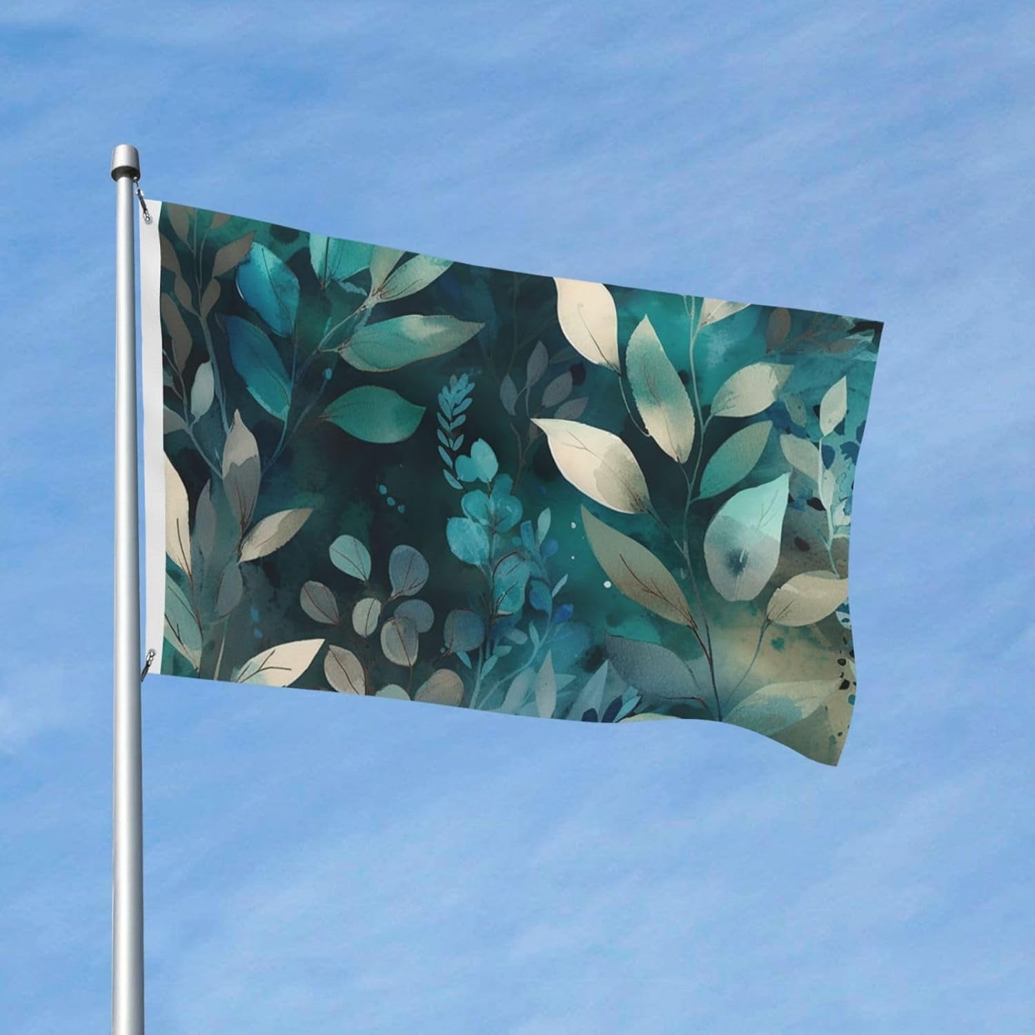 Spring Garden Flag 3x5 ft Leaf Pattern Garden Flags for Outside Seasons ...