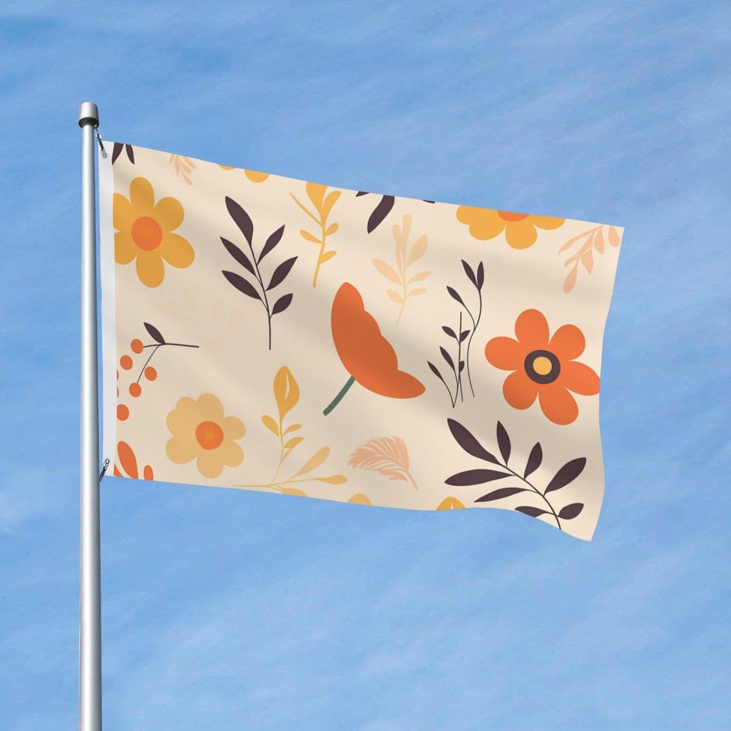Spring Garden Flag 3x5 ft Natural Flowers Garden Flags for Outside ...