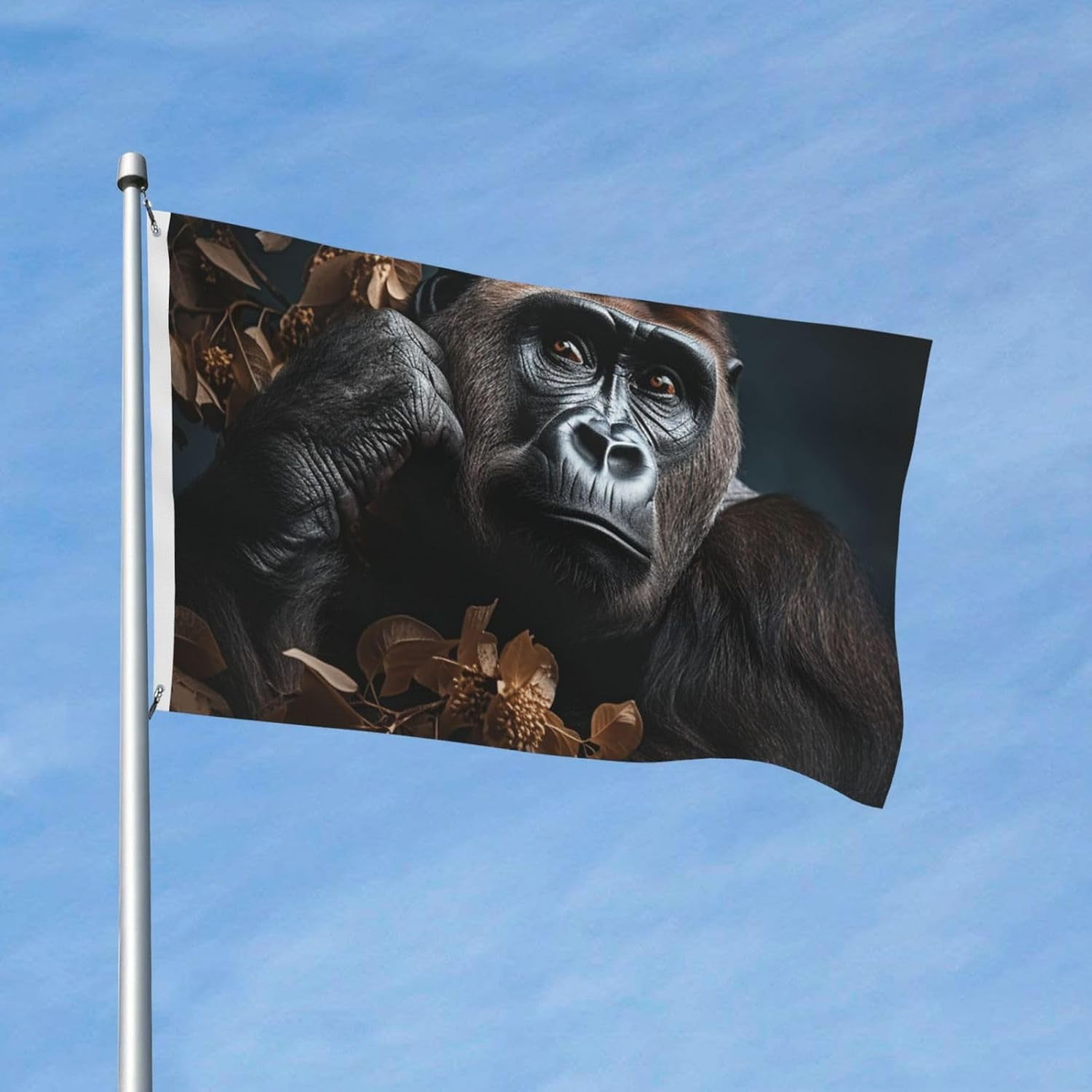 Spring Garden Flag 3x5 ft Orangutan near Tree Branch Garden Flags for ...