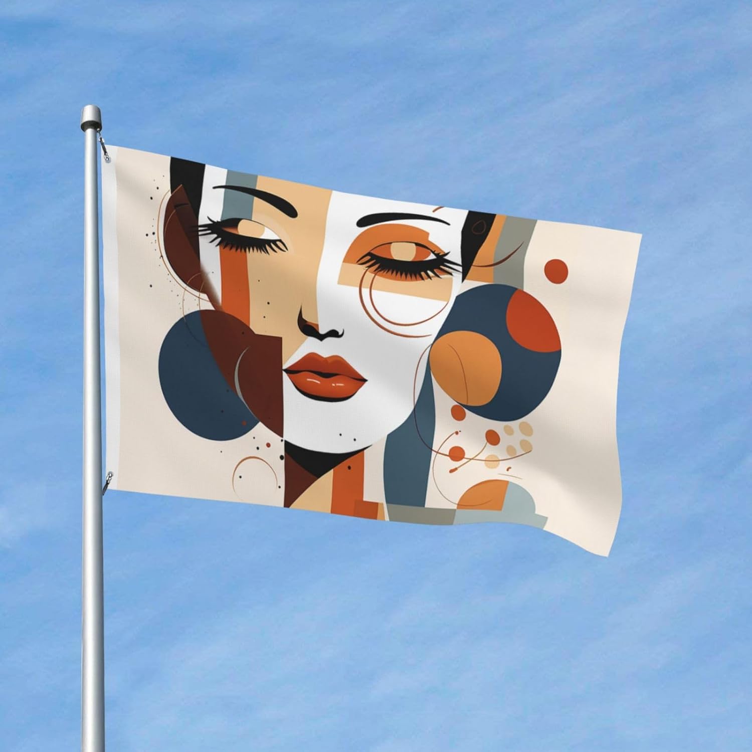 Spring Garden Flag 4.85x8 ft Minimalist Geometry Garden Flags for ...