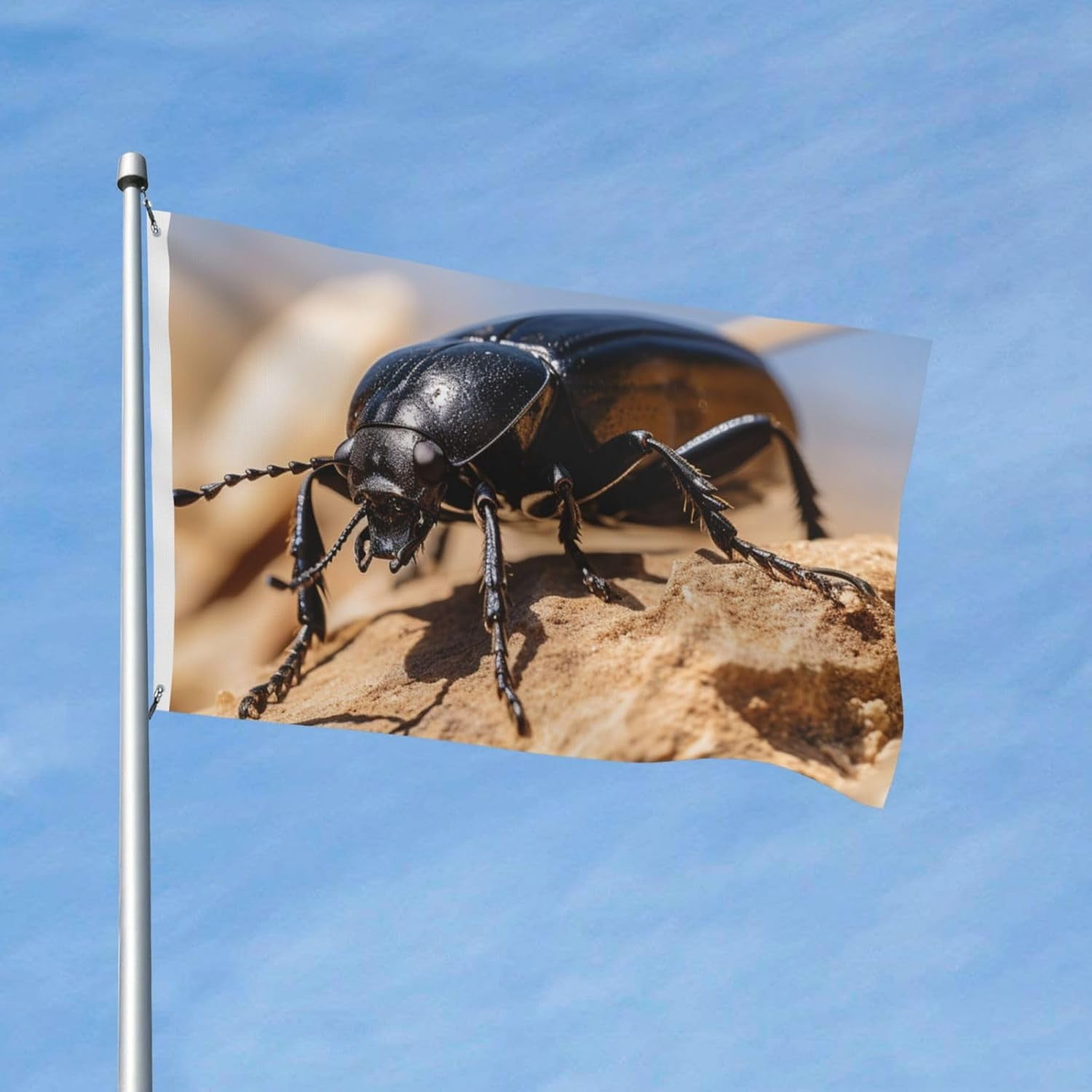 Spring Garden Flag 4x6 ft Little Black Bug Garden Flags for Outside ...