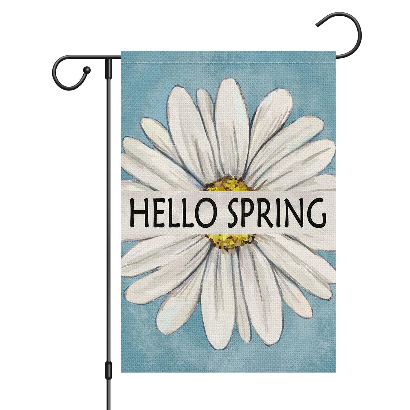 Spring Garden Flag Double Sided Vertical, Small Daisy Floral Flower ...