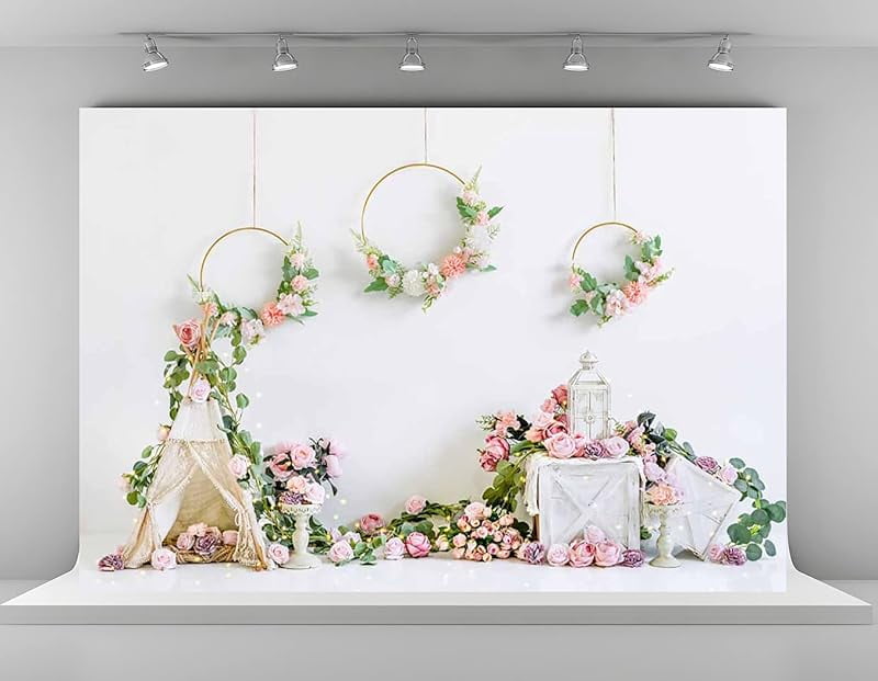 Spring Garden Flowers Backdrops for Photoshoot Camp Tents Background ...