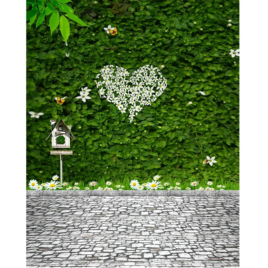 Spring Garden Photography Background Village Vine Grassland Trees ...