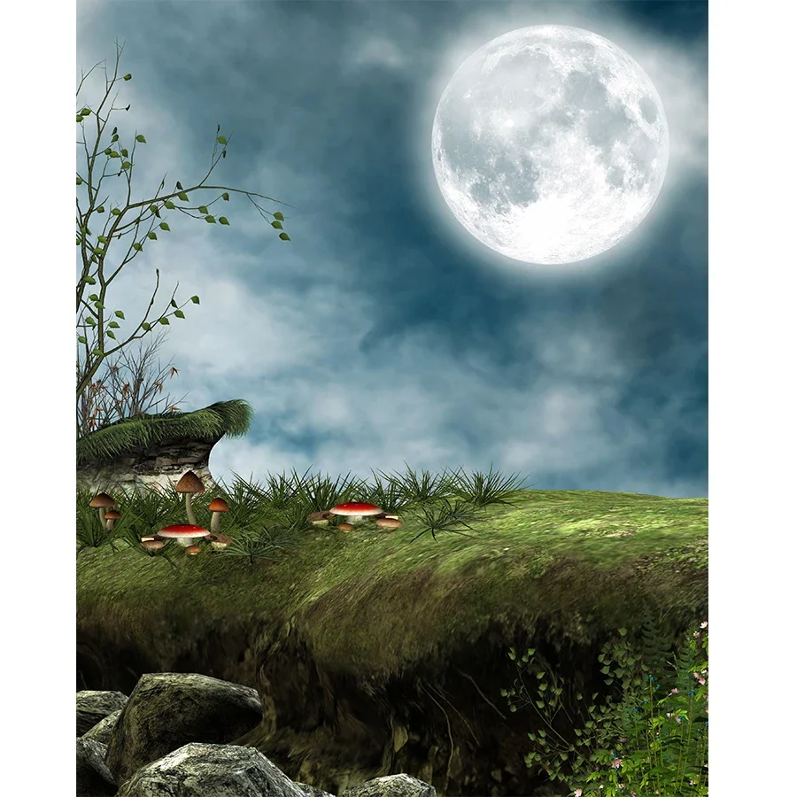 Spring Garden Photography Background Village Vine Grassland Trees ...
