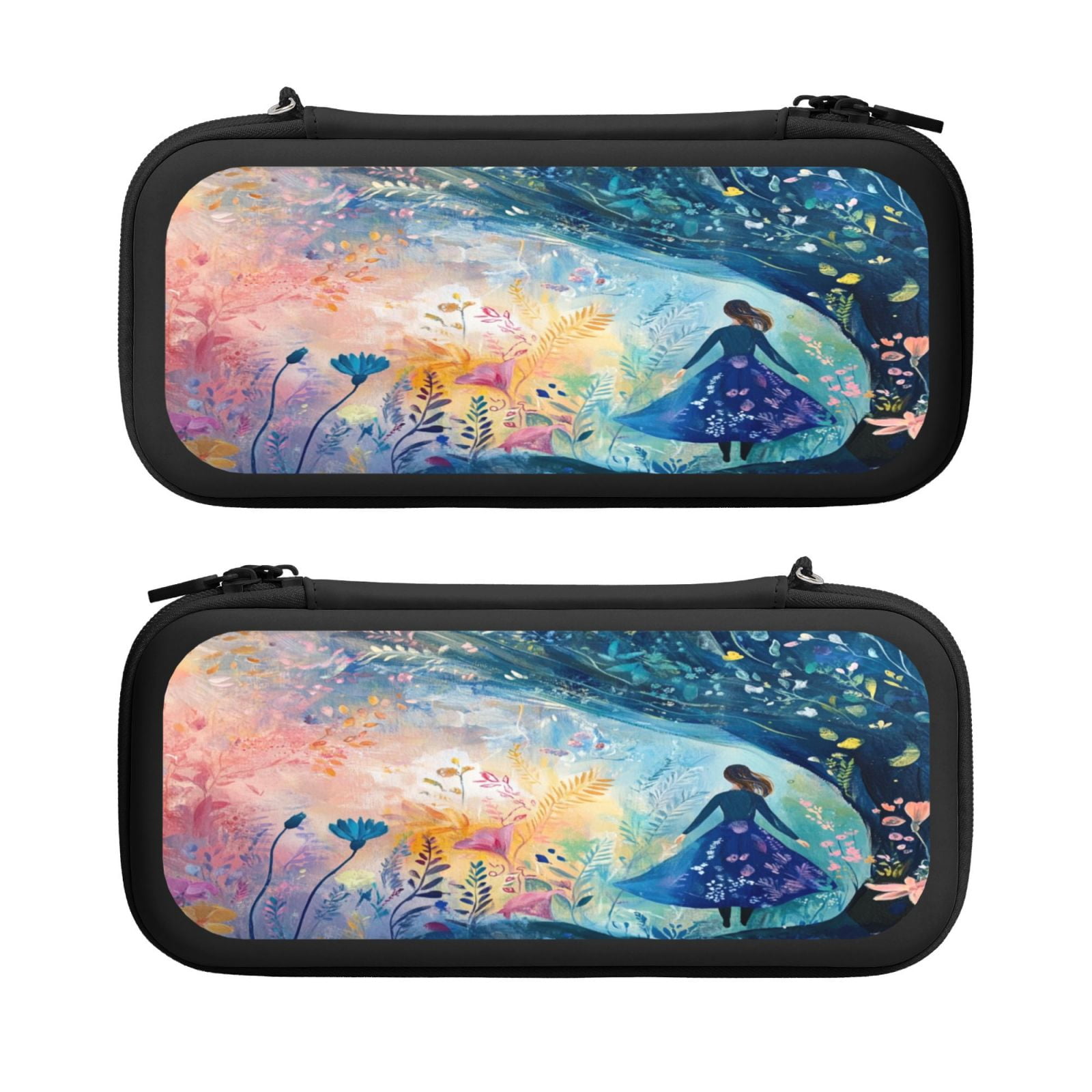 Spring Girl, Carrying Case For Nintendo Switch & OLED Version, Eva ...