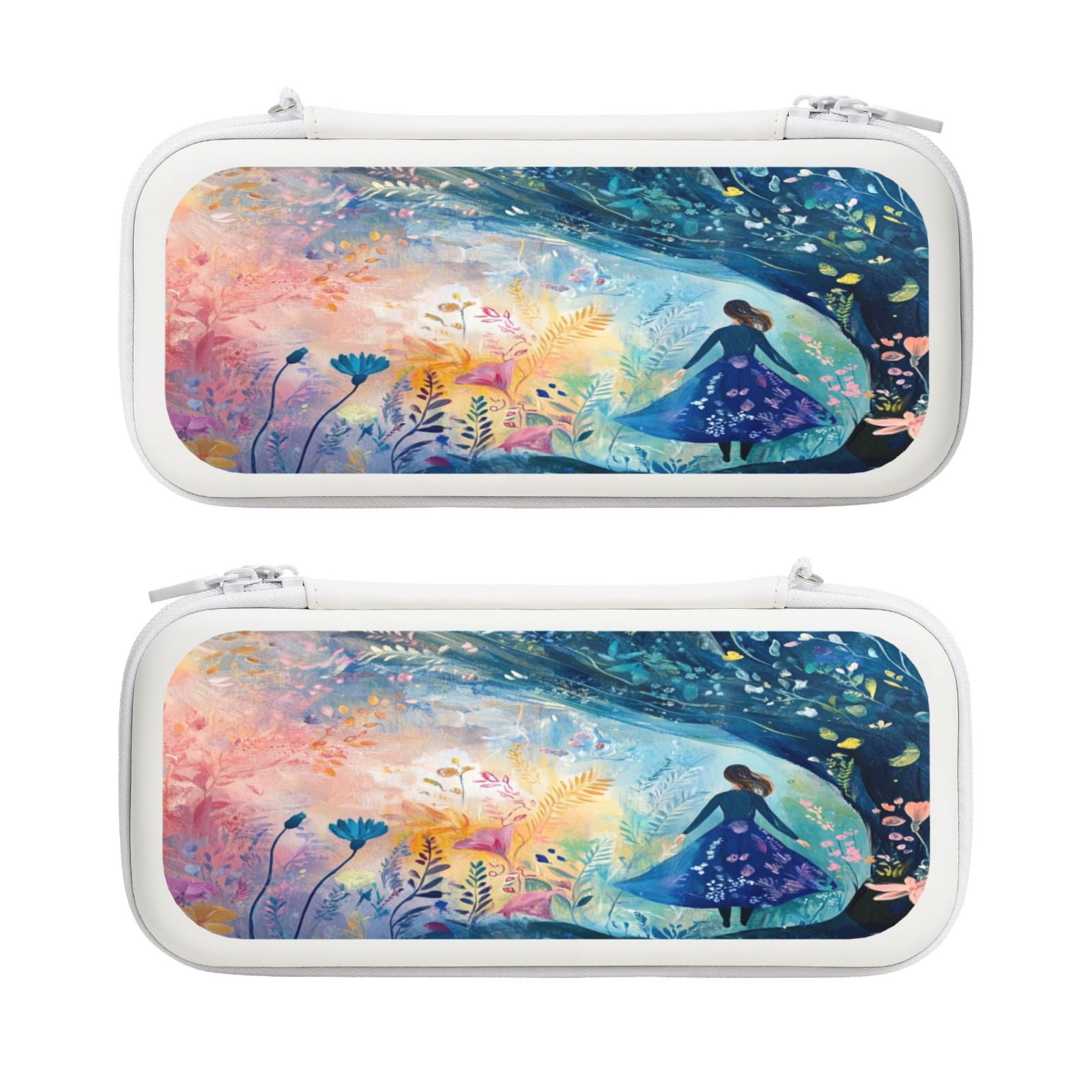 Spring Girl, Carrying Case For Nintendo Switch & OLED Version, Eva ...