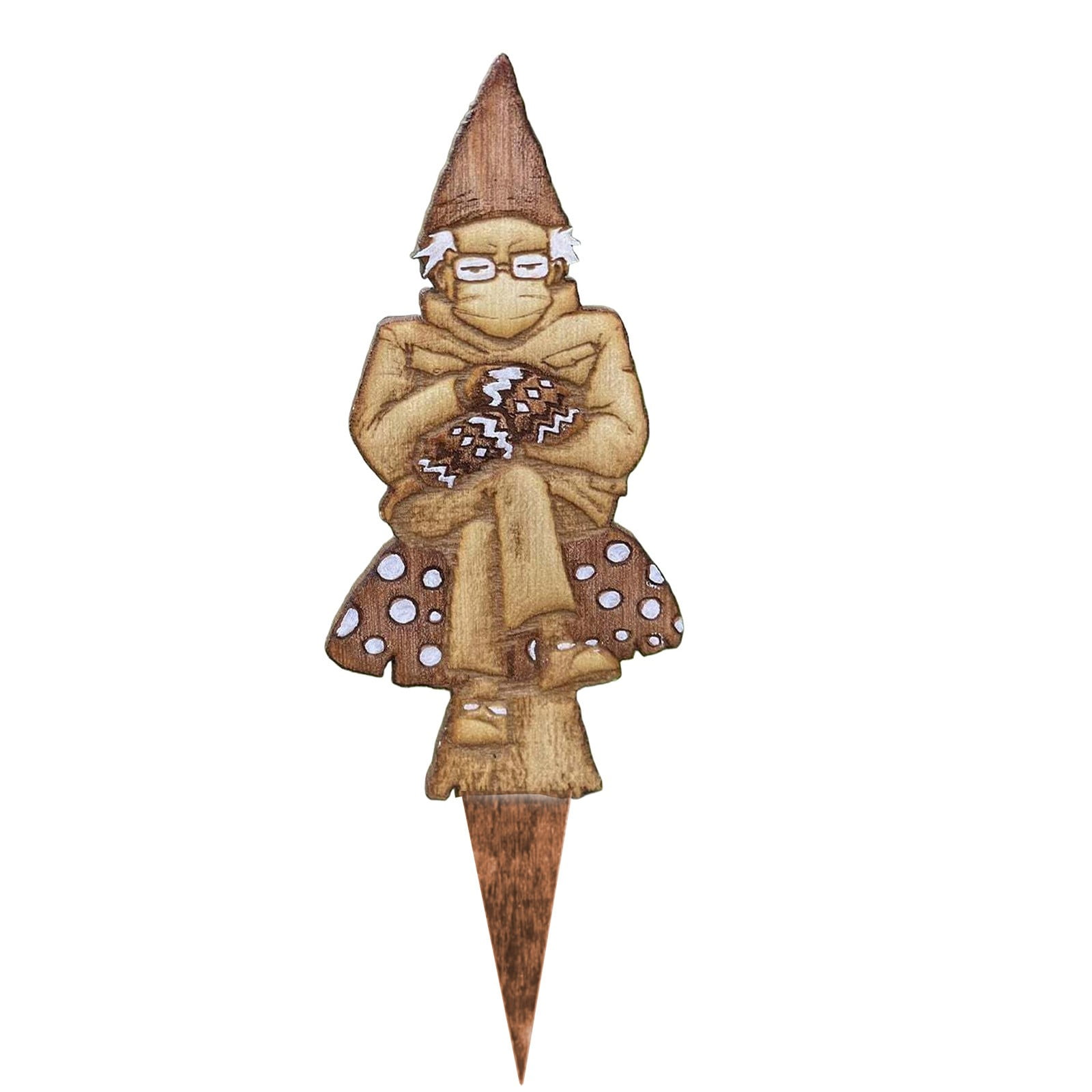 Spring Gnomes Decorations For Home Handcrafted Wooden Garden Gnome ...