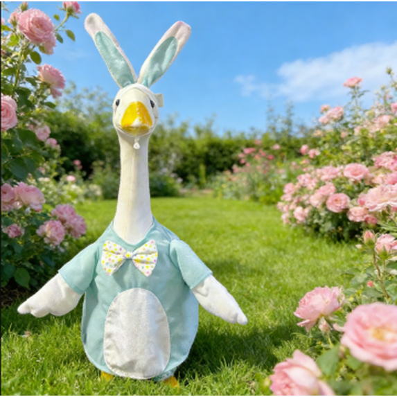 Spring Goose Outfit Lawn Porch Goose Clothes 23" Spring Outdoor Patio ...
