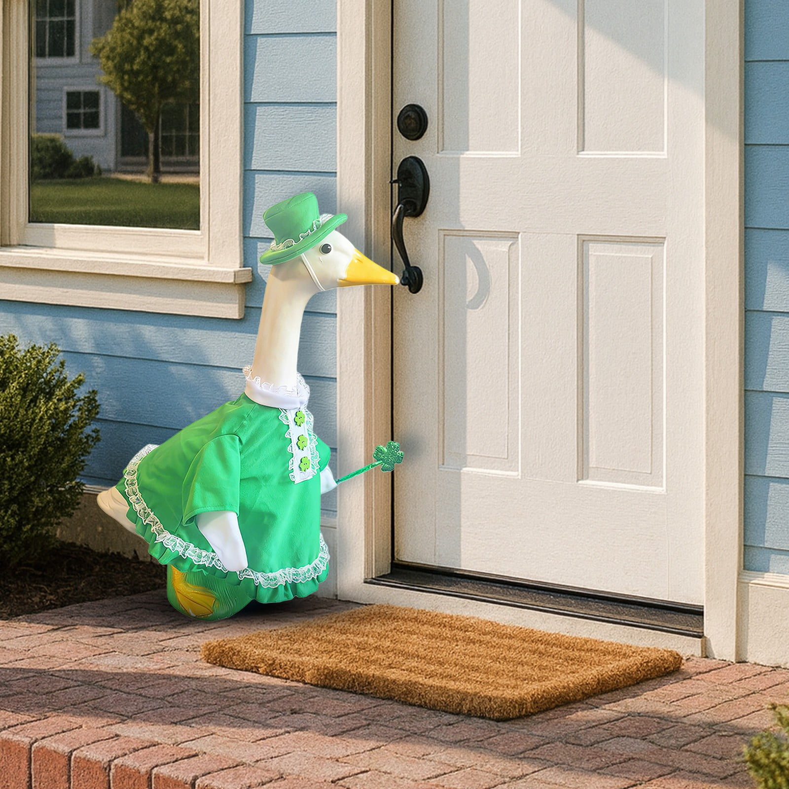 Spring Goose Outfit Lawn Porch Goose Clothes with Hat,Porch Goose ...
