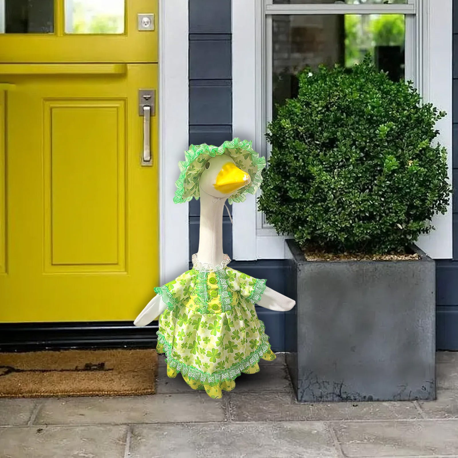 Spring Goose Outfit Lawn Porch Goose Clothes with Hat,Porch Goose ...