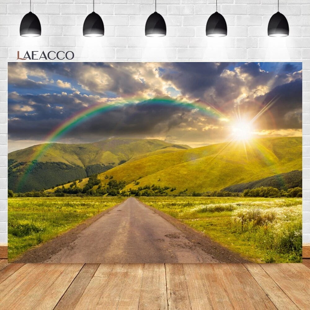 Spring Grassland Photography Background Garden Plant Meadow Sky Cloud ...