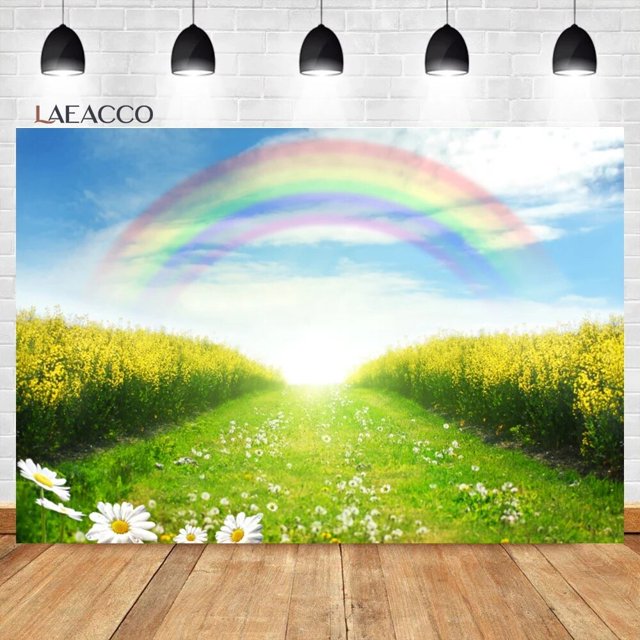 Spring Grassland Photography Background Garden Plant Meadow Sky Cloud ...