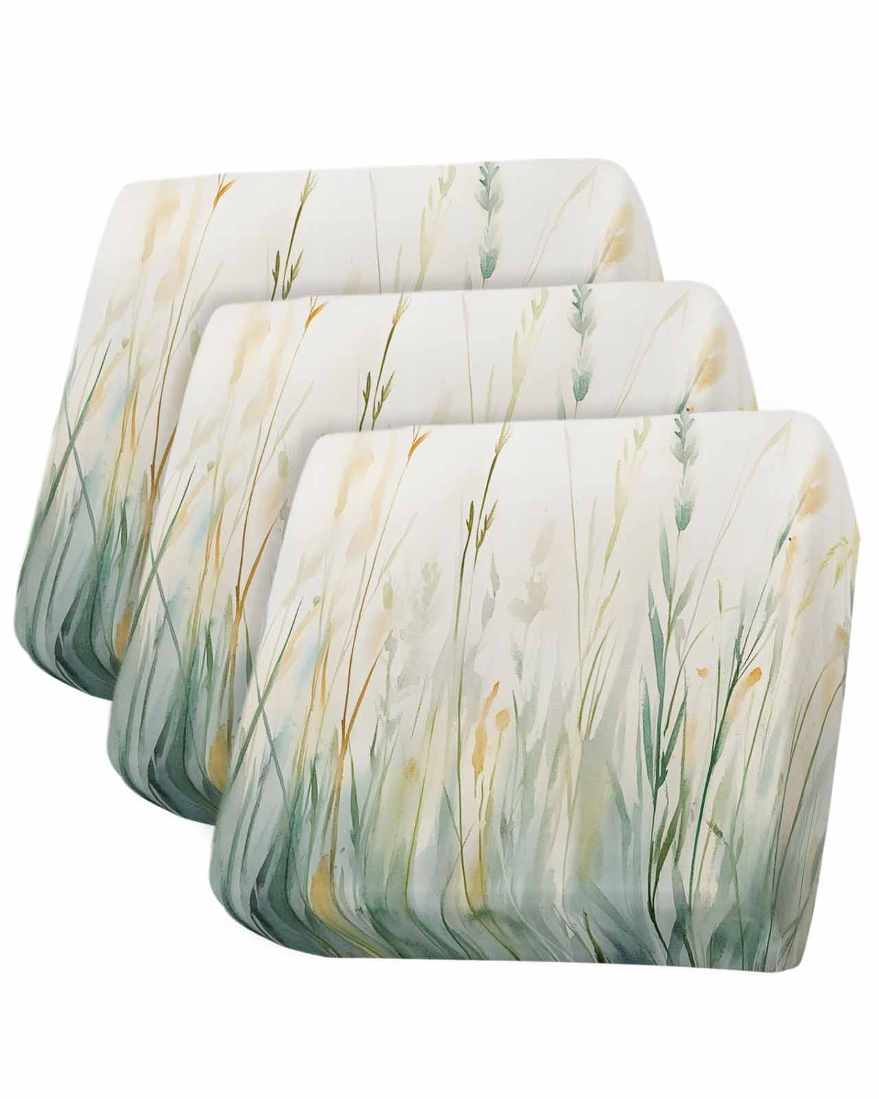 Spring Green Plant Sofa Couch Cushion Covers Washable, Removable ...