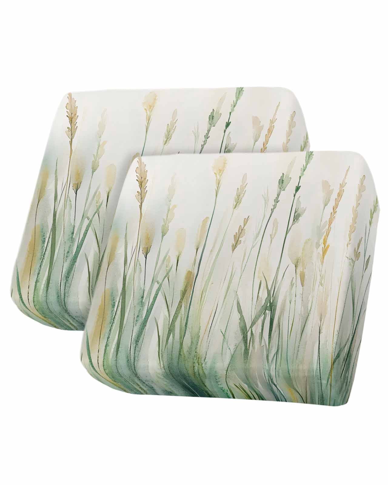 Spring Green Plant Sofa Couch Cushion Covers Washable, Removable ...
