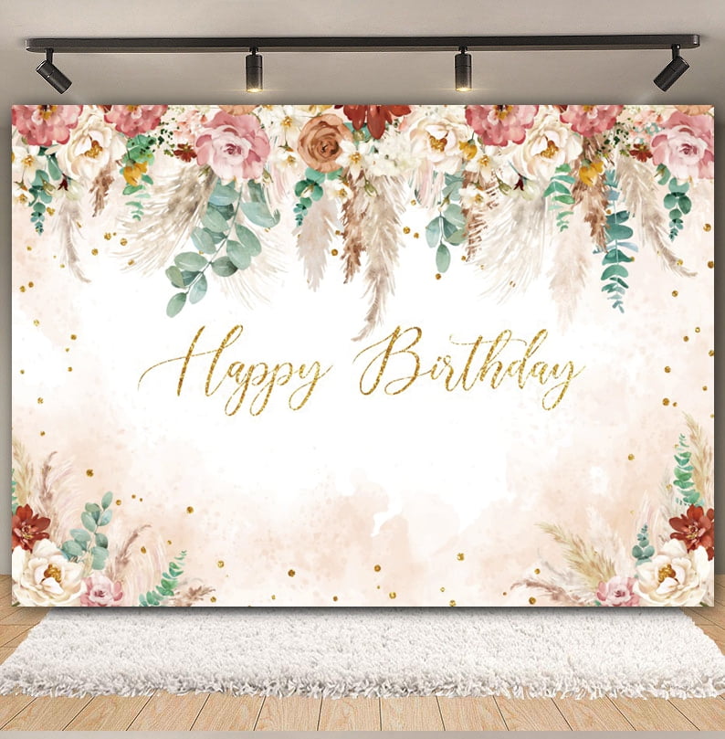 Spring Greery Eucalyptus Leaves Backdrop Gre Leaf Flower Baby Shower ...