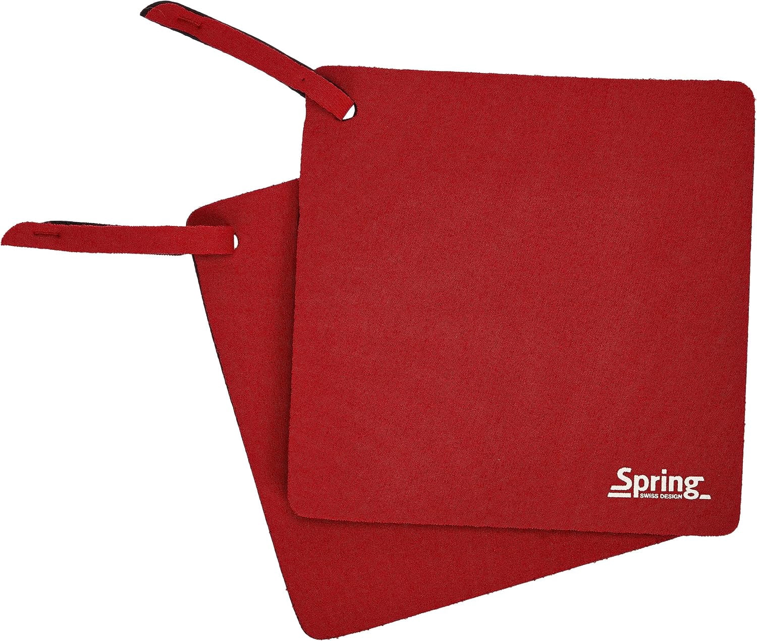 Spring Grips 2094045602 Oven Gloves, 1 Pair, Fabric, Red, 1.8 x 20 x 23 ...
