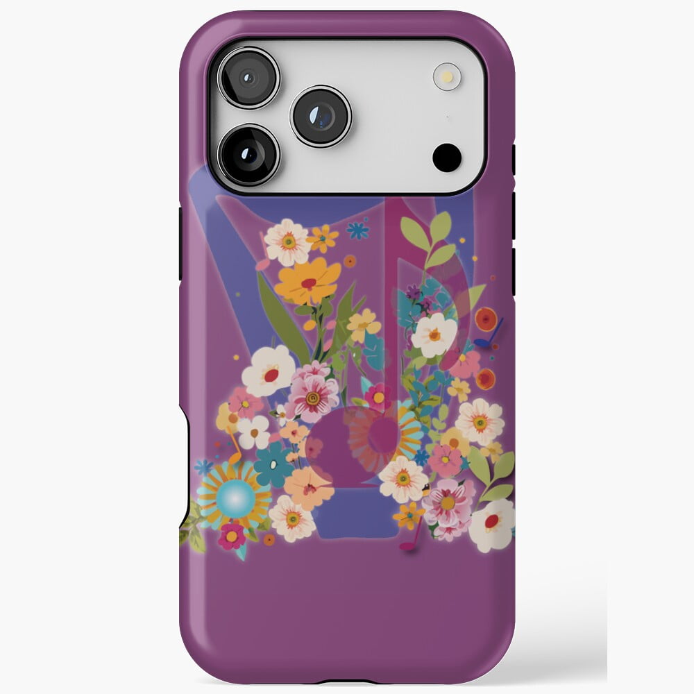 Spring Harp Musical Instrument Art iPhone Case 17 through 11 Pro Max ...