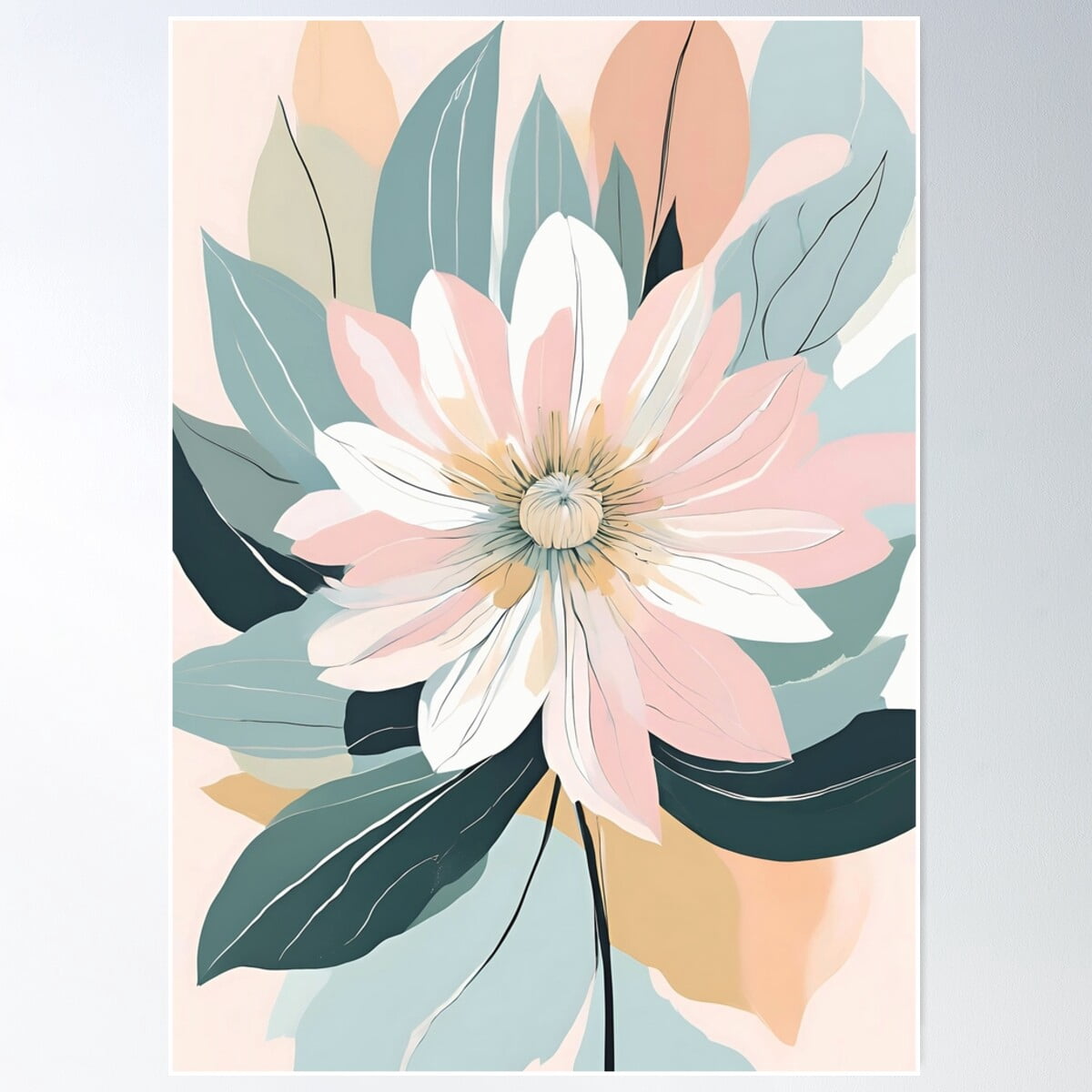Spring Has Sprung - Seven Poster Wall Art, Modern Wall Decor For Living ...