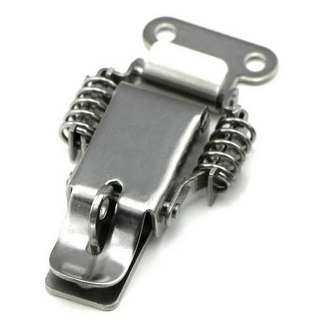 Spring Hasp Toolbox Toggle Latches Lock, Stainless Steel Double Springs ...