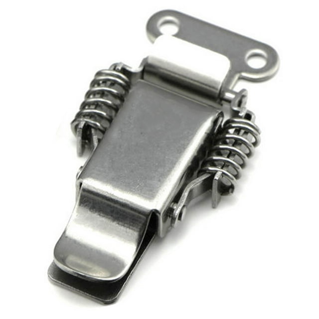 Spring Hasp Toolbox Toggle Latches Lock, Stainless Steel Double Springs ...