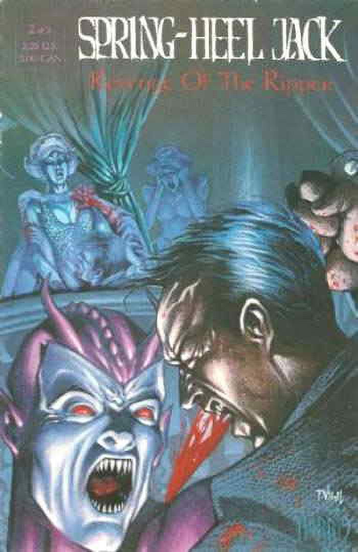 Spring-Heel Jack: Revenge of the Ripper #2 VF ; Rebel Comic Book ...