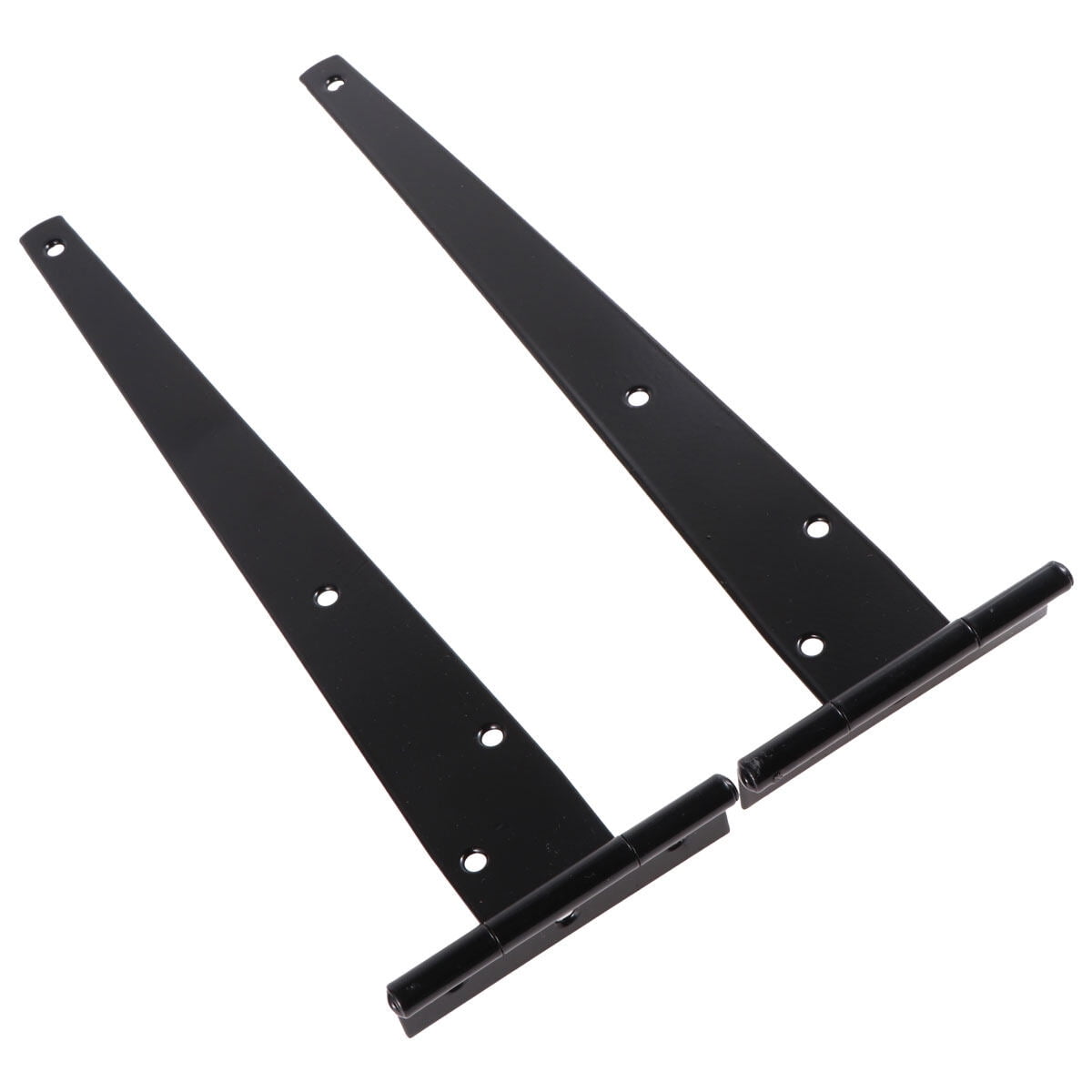 HOMEMAXS T Shape Heavy Duty Door Hinge for Gate Use Black Iron Material ...