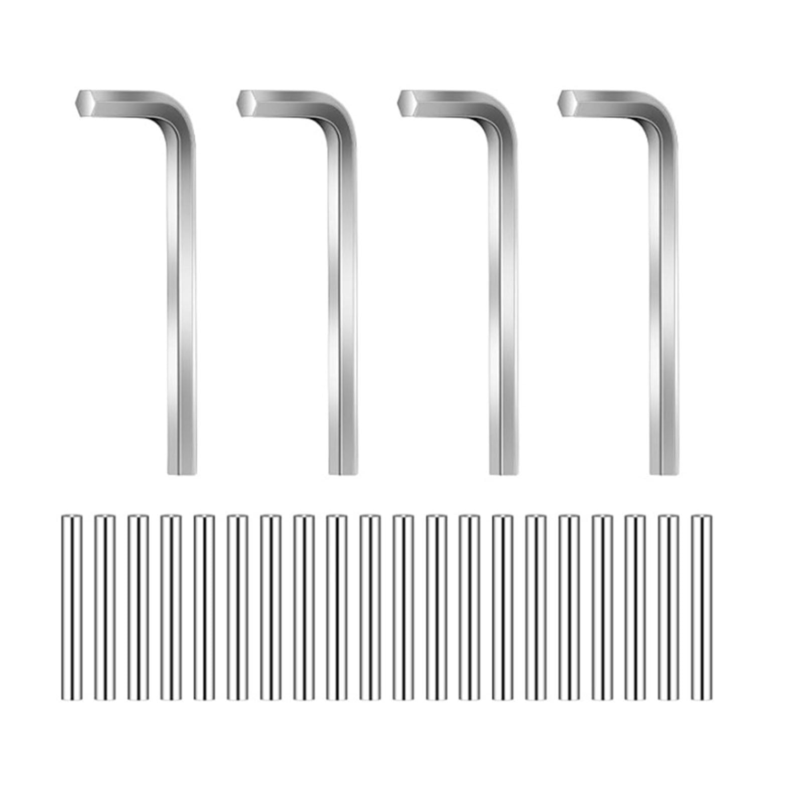 Spring Hinge Tension Pin Replacement Kit，Includes 20 Stainless Steel ...