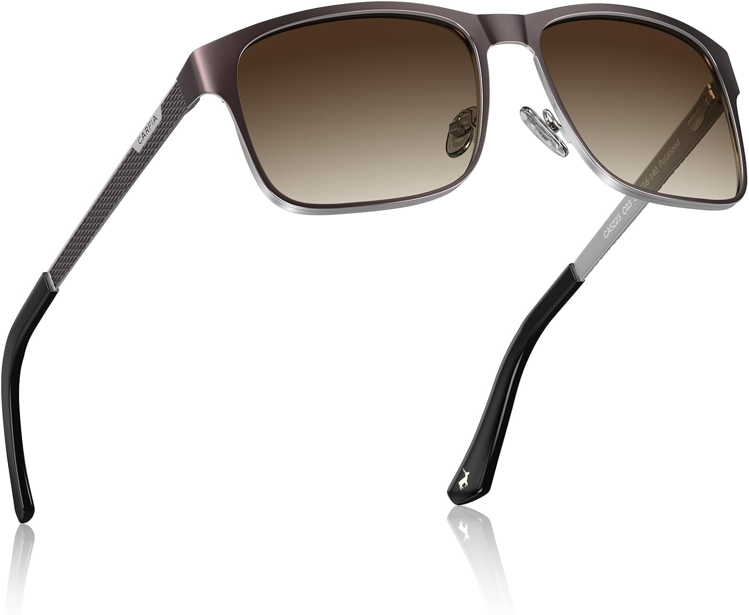 Spring Hinges Polarized Mens Sunglasses UV400 Protection Metal Anti ...