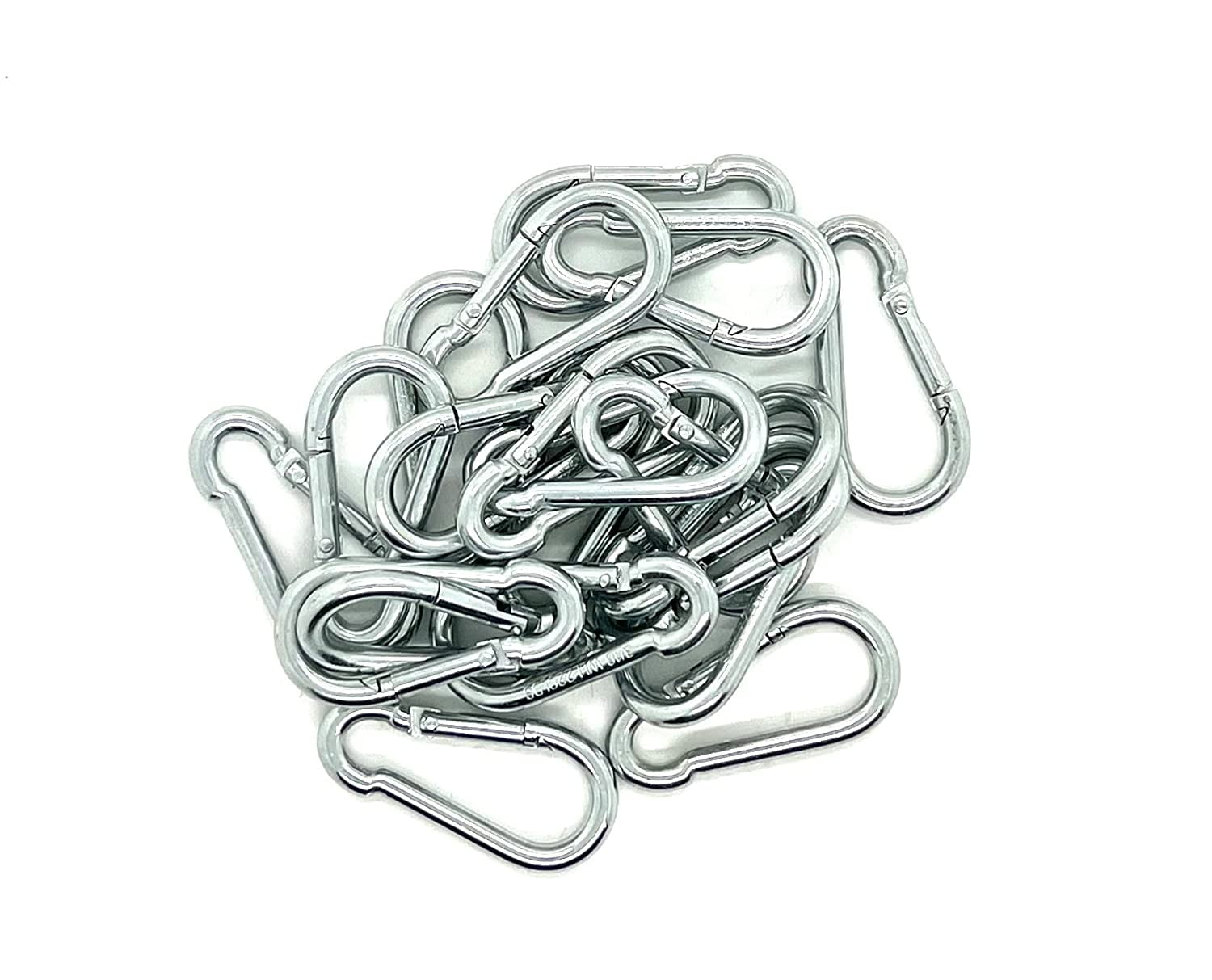 Spring Hooks, Snap Hooks, Carabiners: 3/16", 1/4", 5/16" & 3/8" (10, 3/ ...