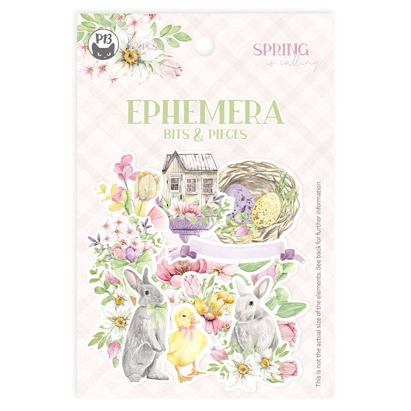 Spring Is Calling Ephemera Cardstock Die Cuts 12 Per Pkg Elements ...