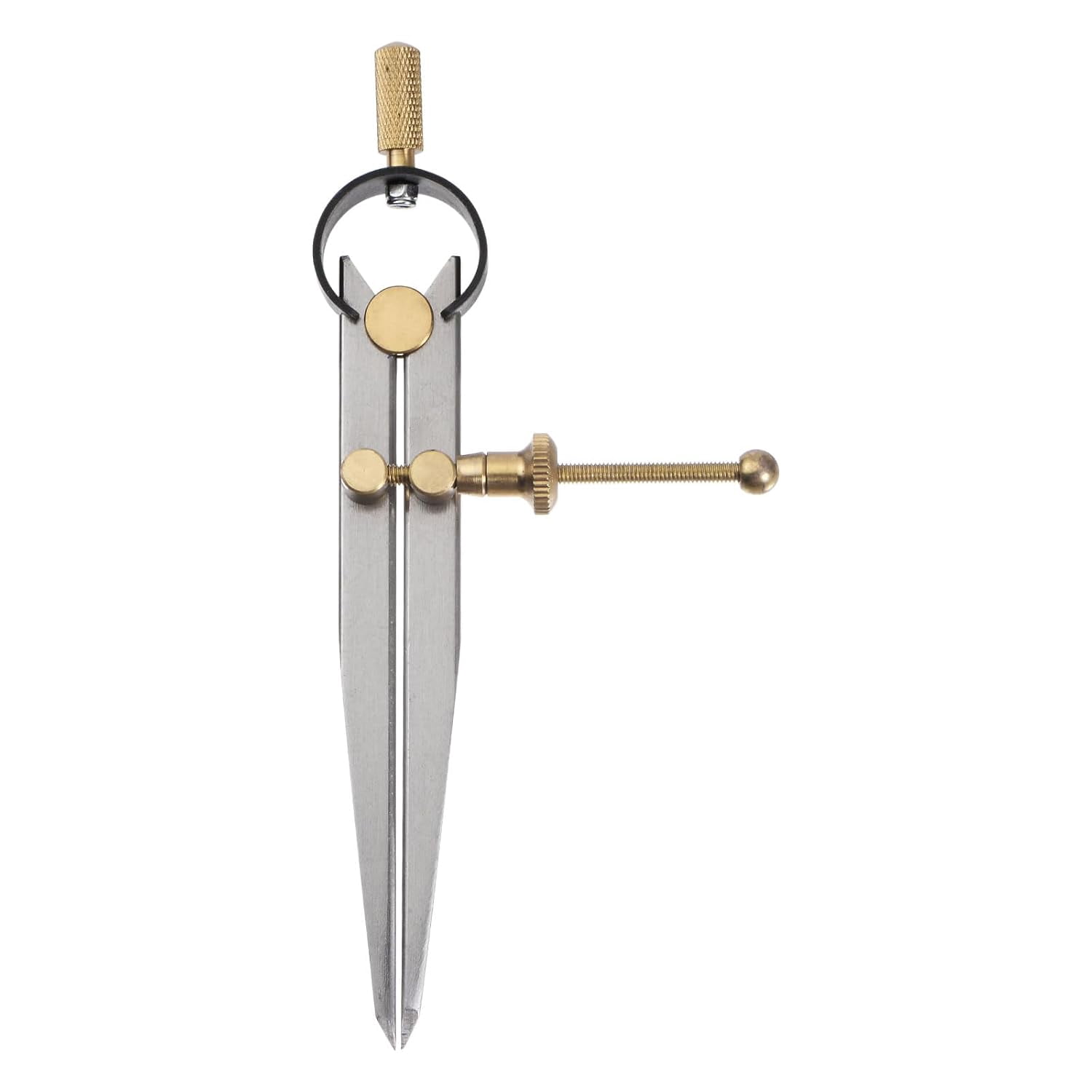 Spring Joint Caliper 5 inch / 125mm Steel Divider with Brass Fulcrum ...