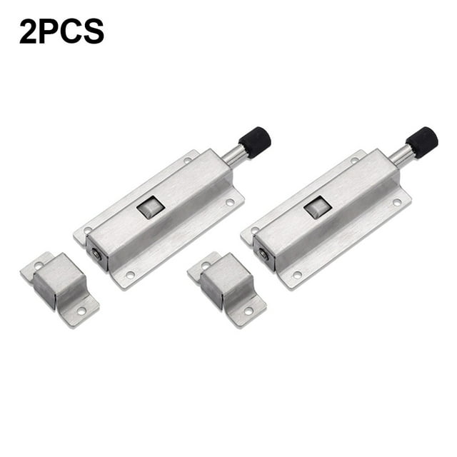 Spring Latch 4 Inch Self-Elastic Latch Stainless Steel Door Latch ...