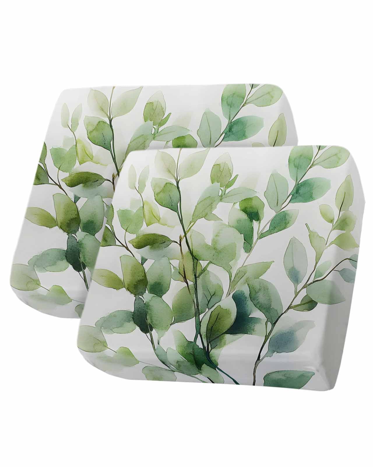 Spring Leaves Sofa Couch Cushion Covers Washable, Removable Stretchable ...