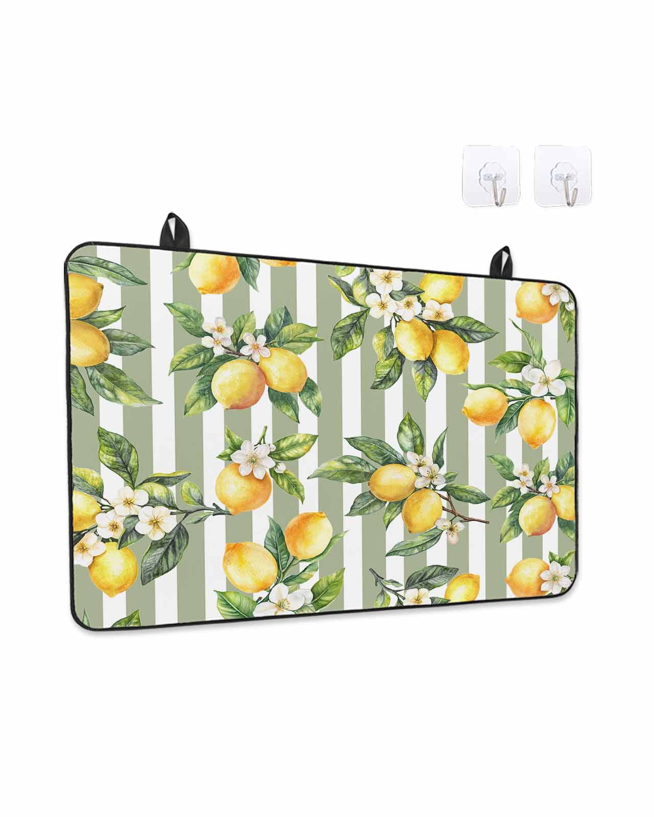 Spring Lemon Stove Top Covers for Electric Stove, Kitchen Glass Ceramic ...