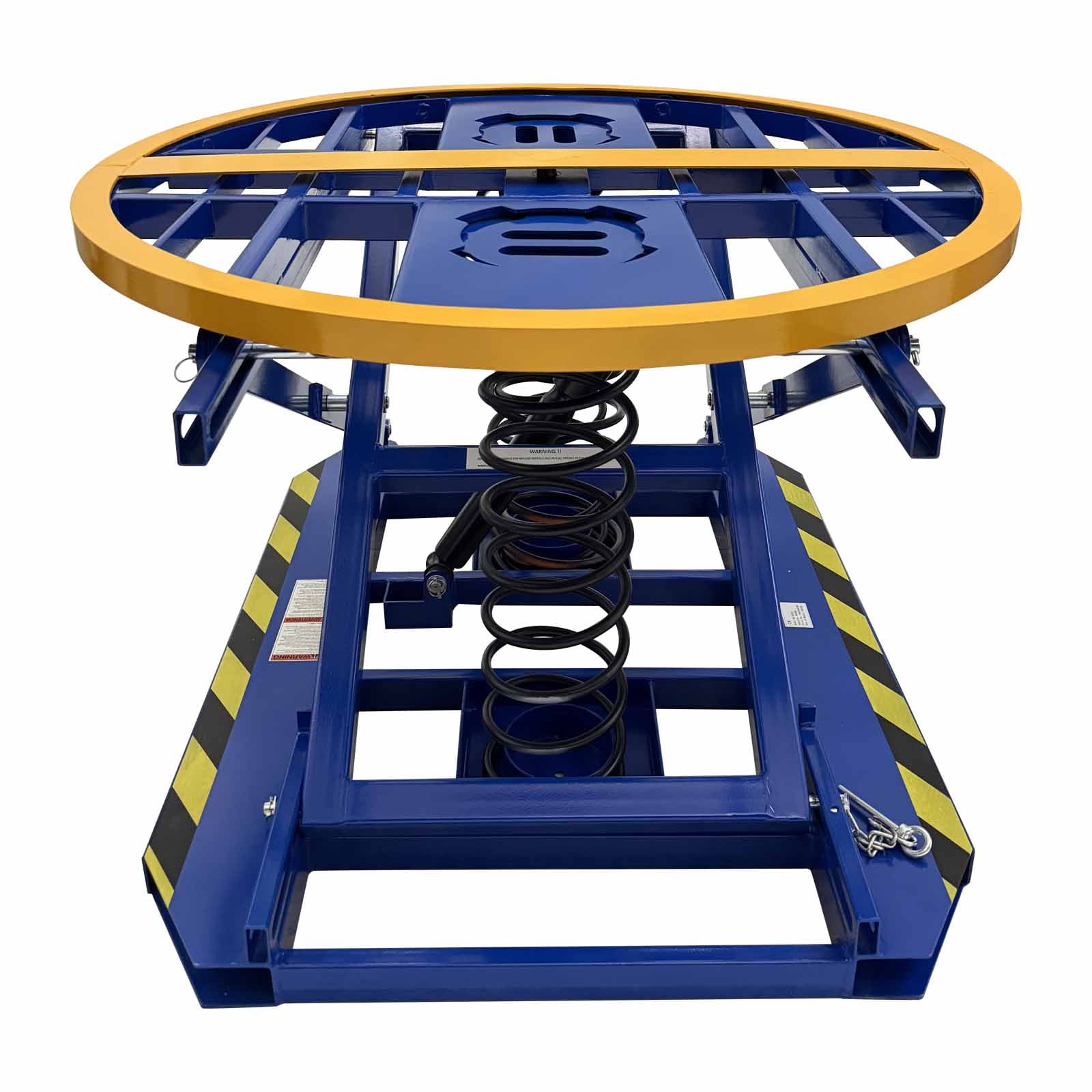 Spring Lifting Pallet Industrial Spring-Actuated Pallet Carousel Skid ...