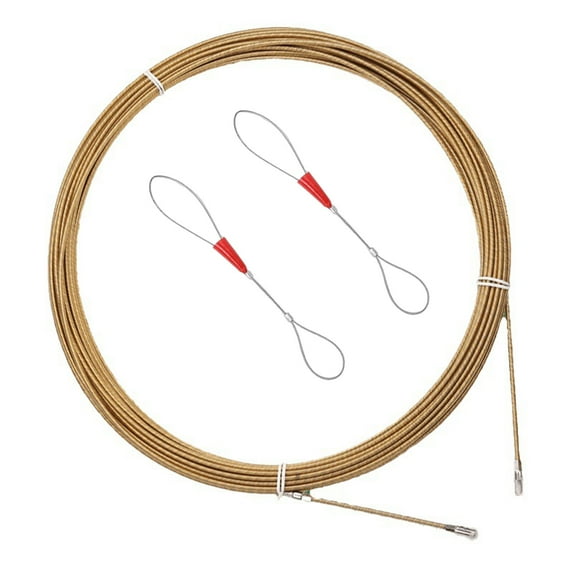 Spring Loaded Cable Threader Puller Round Head Electrical Spring Wire ...