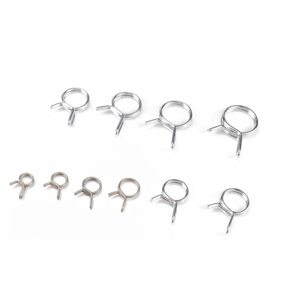 Spring Loaded Clips Double Wire Hose Clamps Easy to Store For Sealing ...