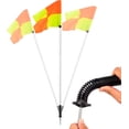 Spring Loaded Corner Flags for Soccer Field Set with Storage Bag ...