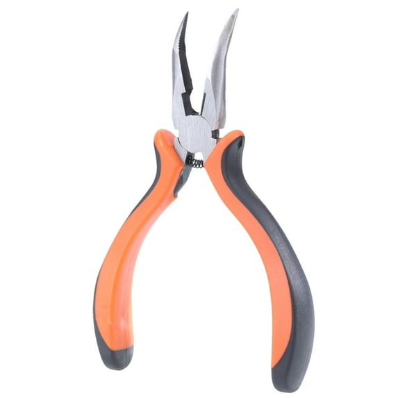 Spring Loaded Curved Nose Pliers Easy Grip for Chicken Bone Deboning ...