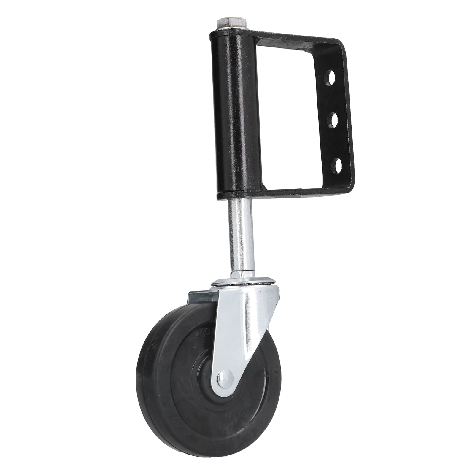 Spring Loaded Gate Caster Heavy Duty Door Wheel Accessory 100x25mm for ...