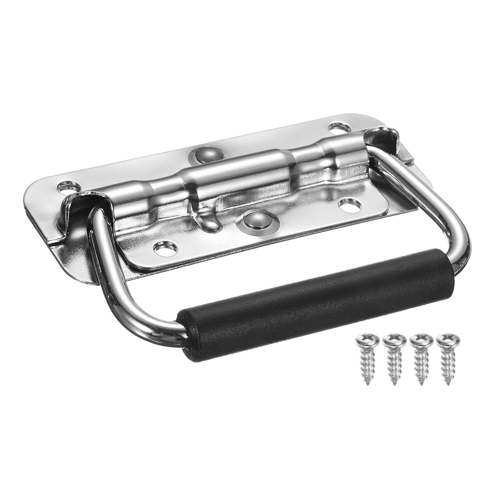 Spring Loaded Recessed Handle 3.9 × 1.6 Inch Steel Surface Mount ...