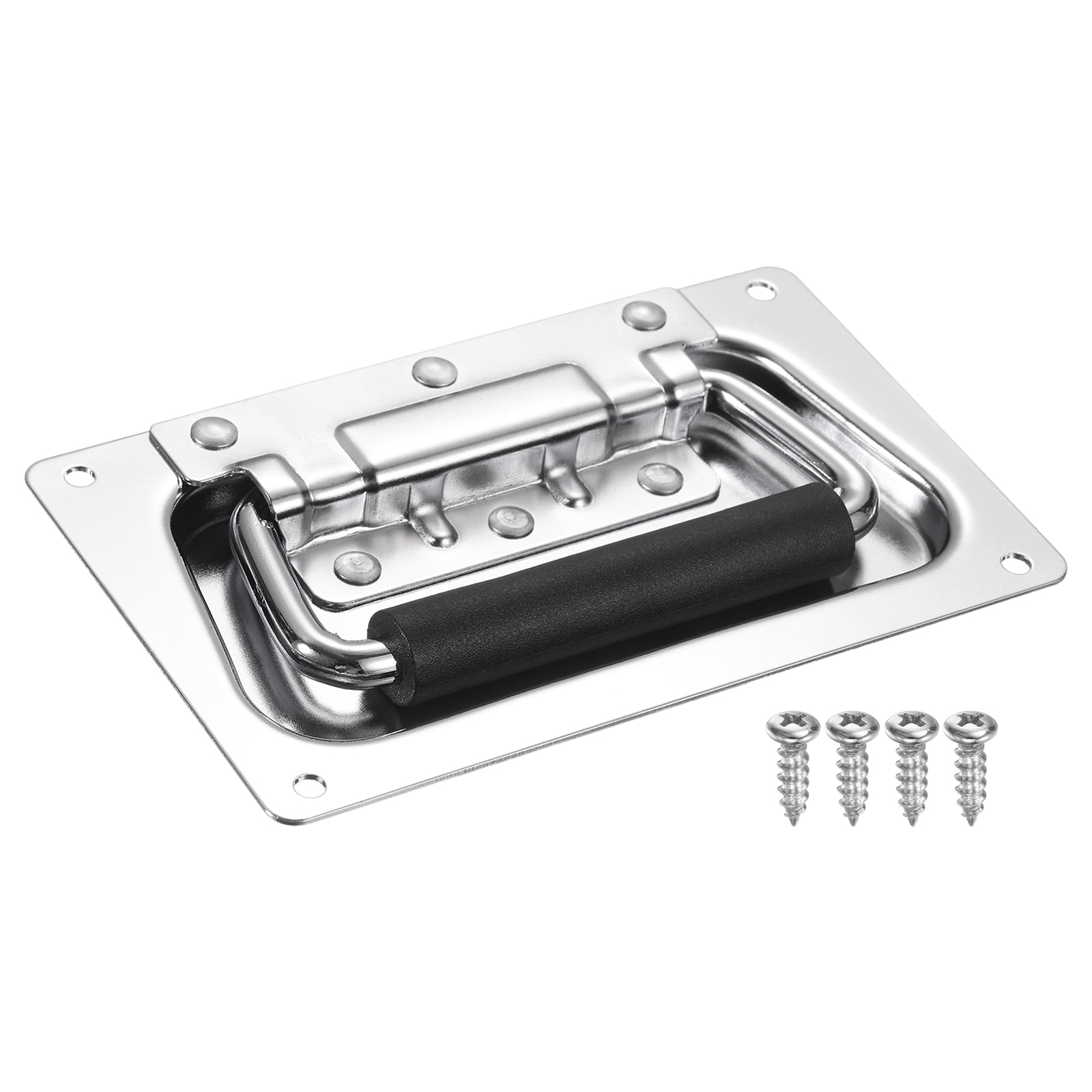 Spring Loaded Recessed Handle 5.2 × 3.2 Inch Steel Surface Mount ...