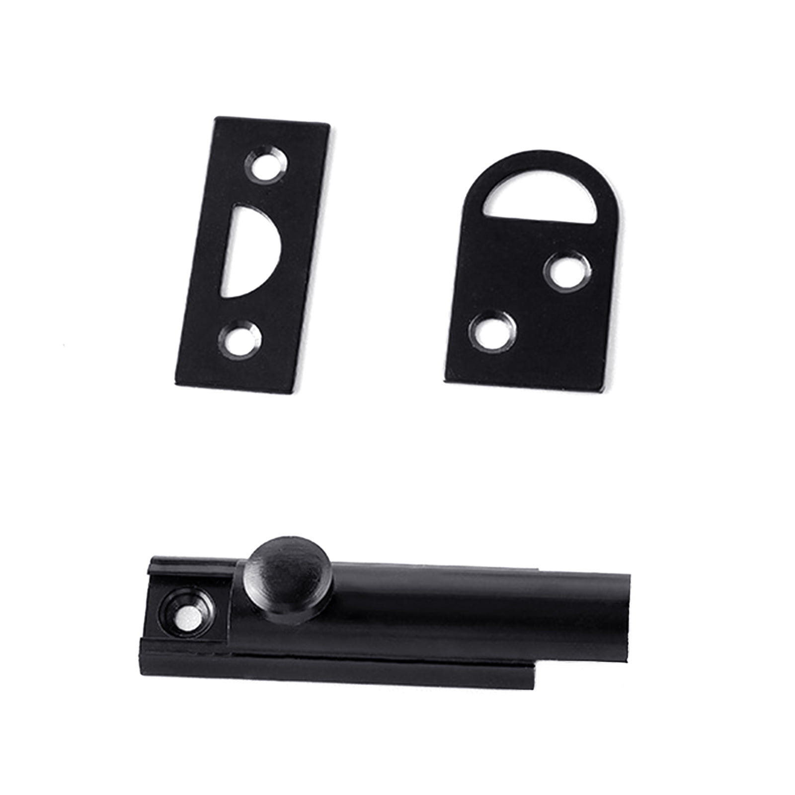 Spring Loaded Sliding Door Latches Metal Mounting Plate 90/180 Degree ...
